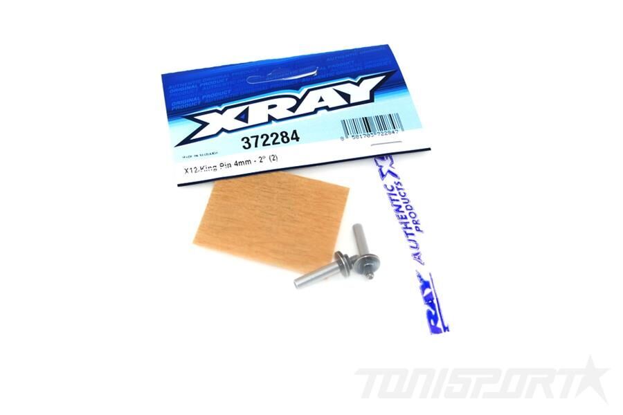 XRAY X12-King Pin 4mm - 2,0deg. (2) | XR-372284