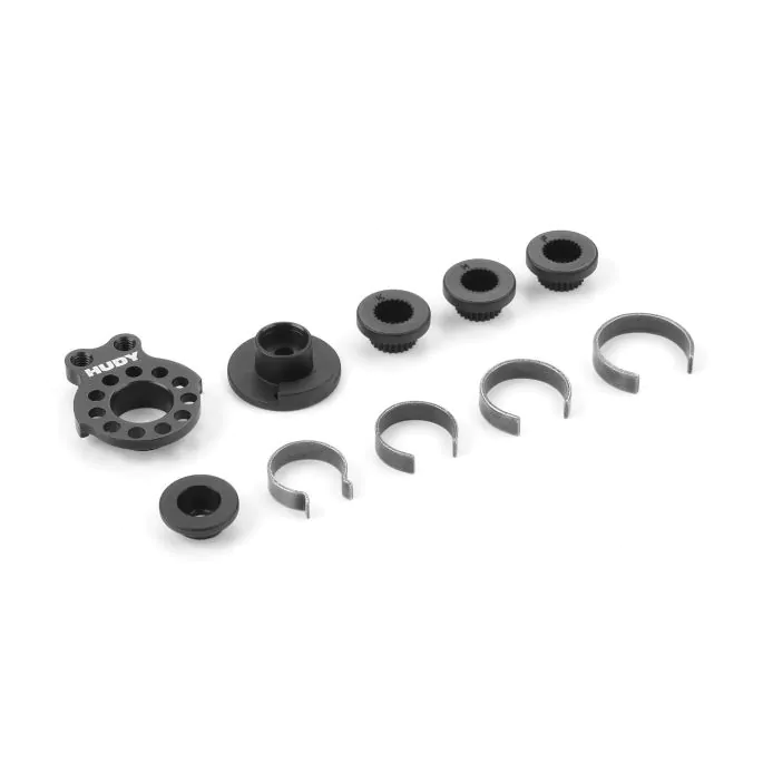 HUDY Aluminium Fixed Servo Saver 1:12 | HU-293350