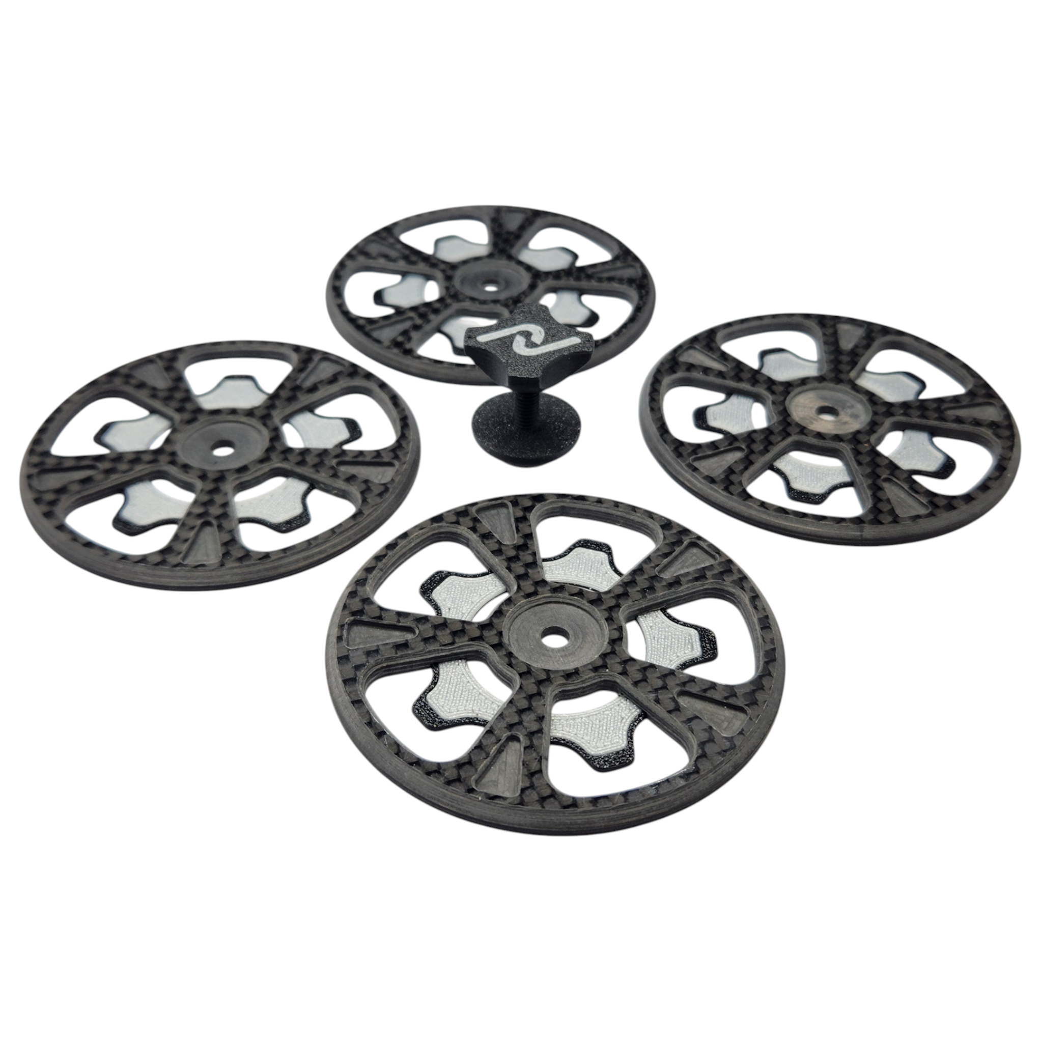 INOV8 3DX Carbon Setup Wheels 1:10 Onroad | IN8-20015