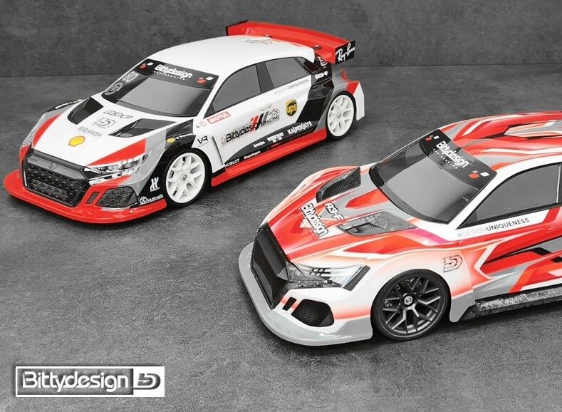 Bittydesign A3-F 1:10 FWD Body Clear 190mm Ultra Lightweight 0.7mm ...