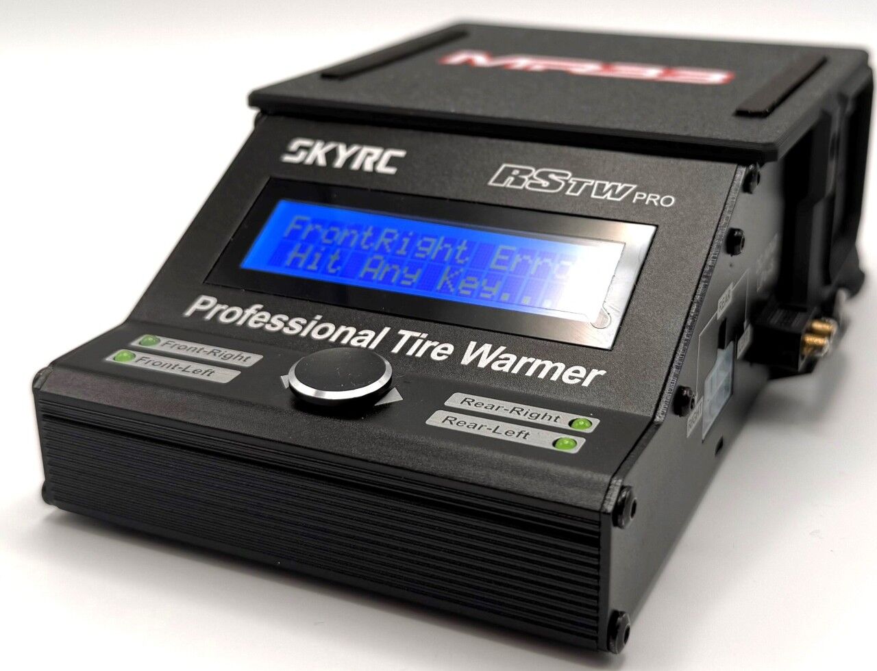 MR33 Tire Warmer PLUS+ 4S Battery Mount Set | MR33-TWP
