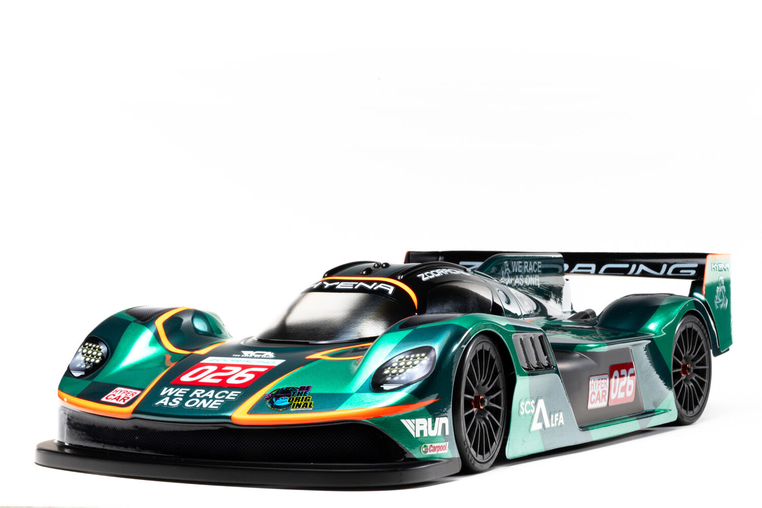 ZooRacing Hyena LMH Body 1:10 (clear) 0,7 mm REGULAR | ZR-0026-11