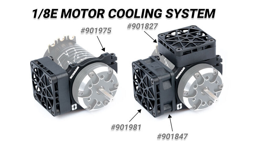 Nosram Super HighRev Motor Cooling Fan 40x40x15mm | NOS-901847