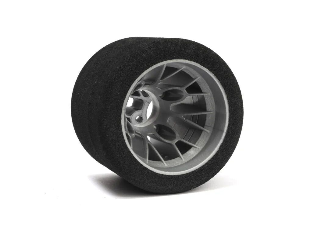 Hot Race 1:10 Foam Tire Rear 35 Shore Pan Car (2) | HRT-007-0032