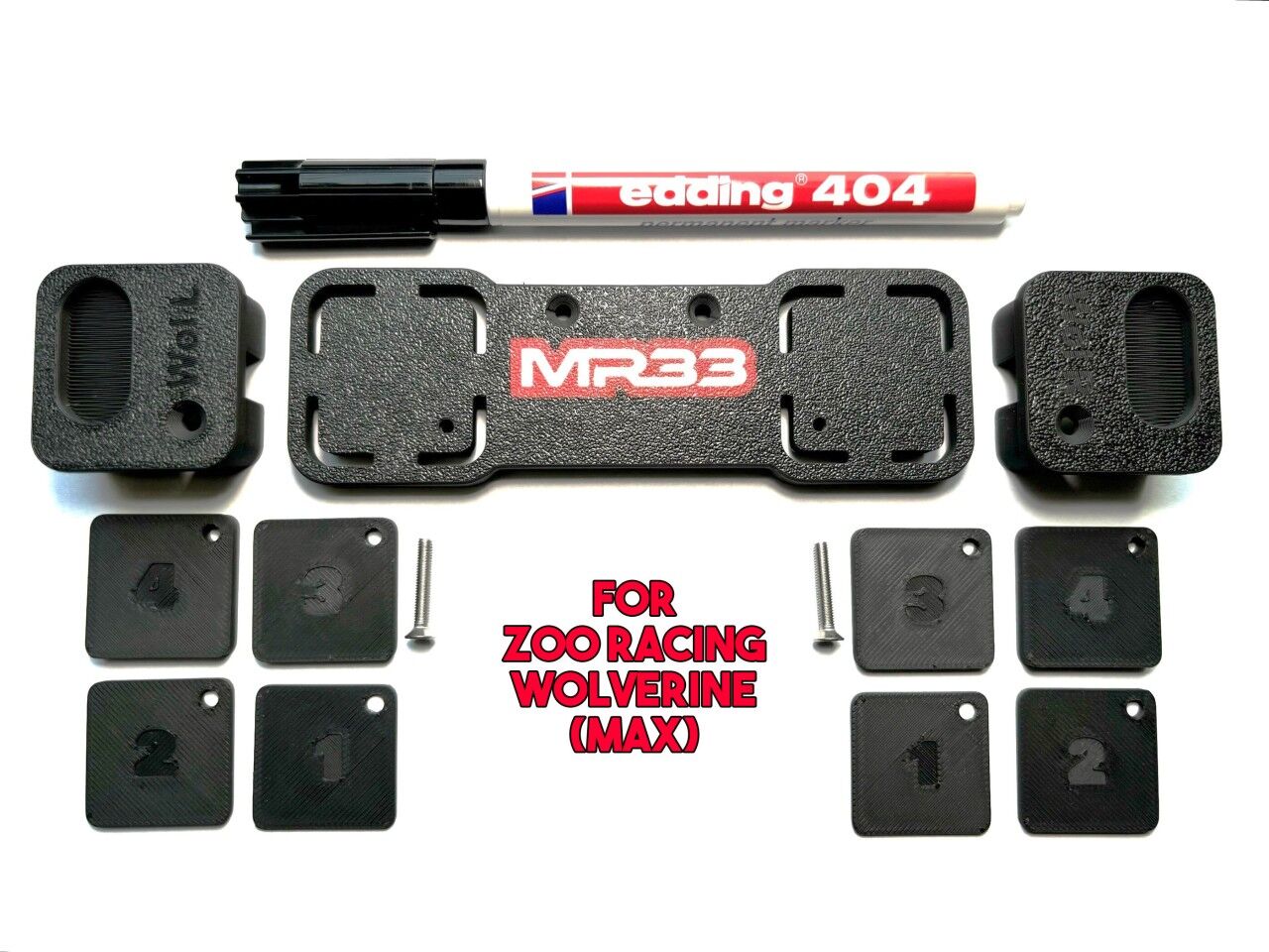 MR33 Horizontal Body Mounting Tool WOLVERINE | MR33-HBMT-W