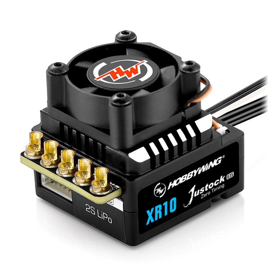 Hobbywing Xerun XR10 Justock G3S Brushless Regler 60A, 2s-3 LiPo, BEC ...