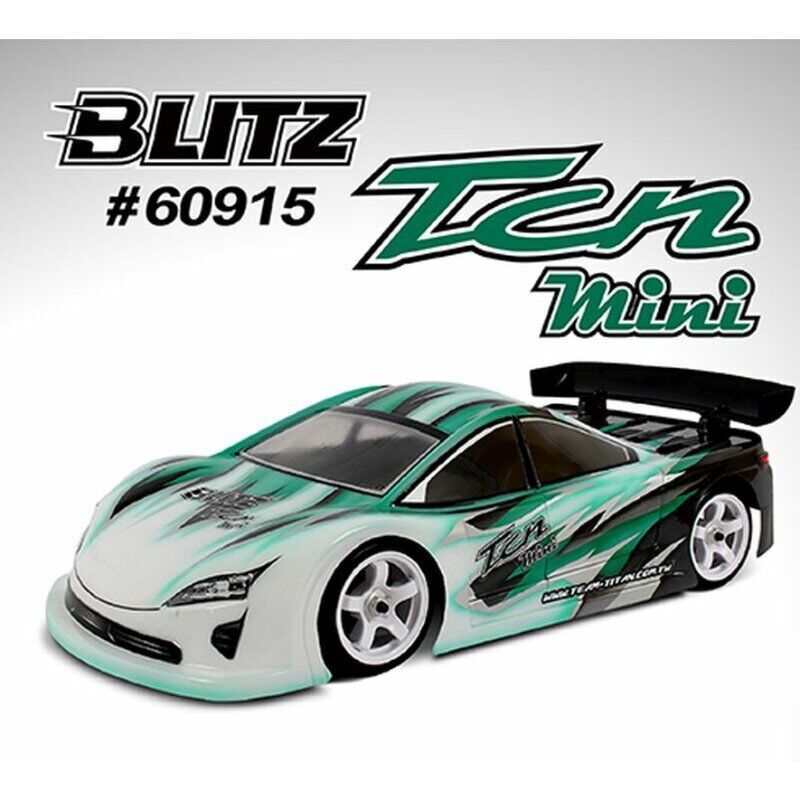 Team Titan BLITZ TCN-Mini Body Shell 210-225mm (0,5mm) | TT-60915-05