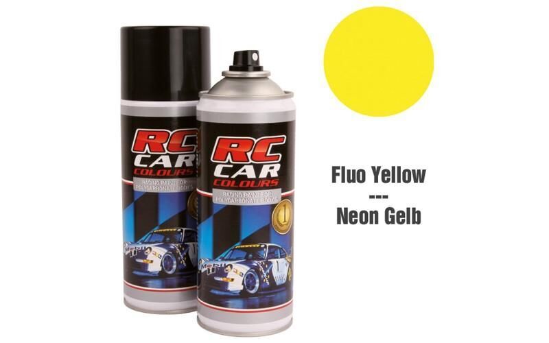 RC Car Colours Lexan Spray 150ml - Fluo Yellow | RCC-1007