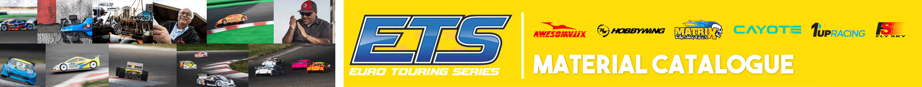 ETS material catalogue | Official accessories for the Euro Touring Series