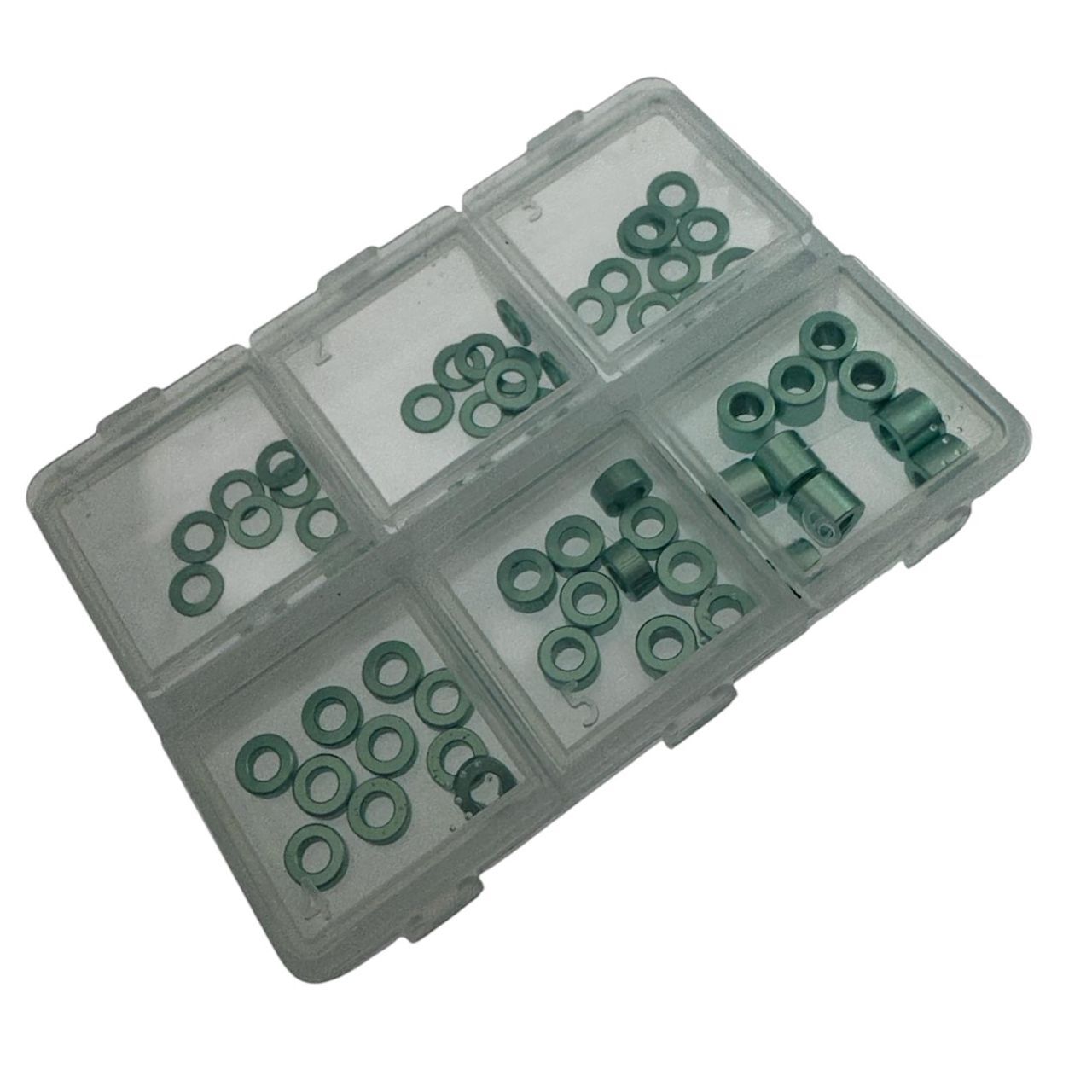 MR33 Aluminum 3mm Shim Set 0.5,0.75,1,2,3,5mm Each 10 (60) - Mint ...