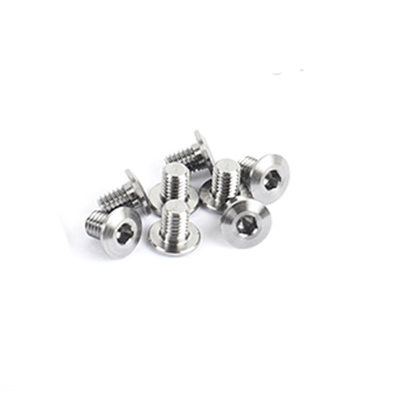 Team Titan Low Head Titanium Screws M3 X 4mm (8) | TT-TL-0304
