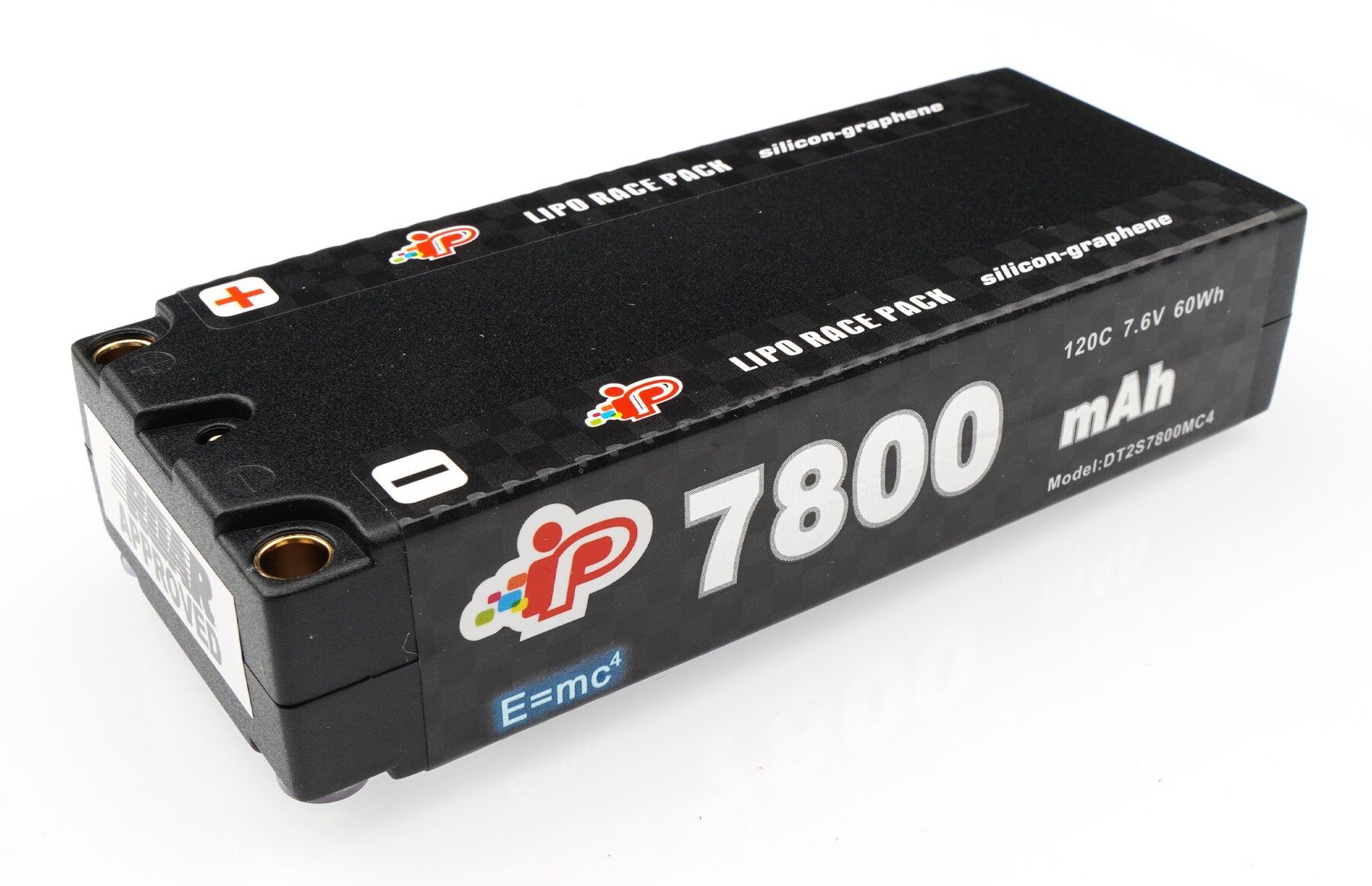 Intellect MC4 7800mAh 120C 7.6V Graphene 113mm Long Runtime Mid-Shorty ...