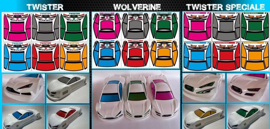 A-Paint Inside Window Stickers - Xtreme Twister (multiple colors ...