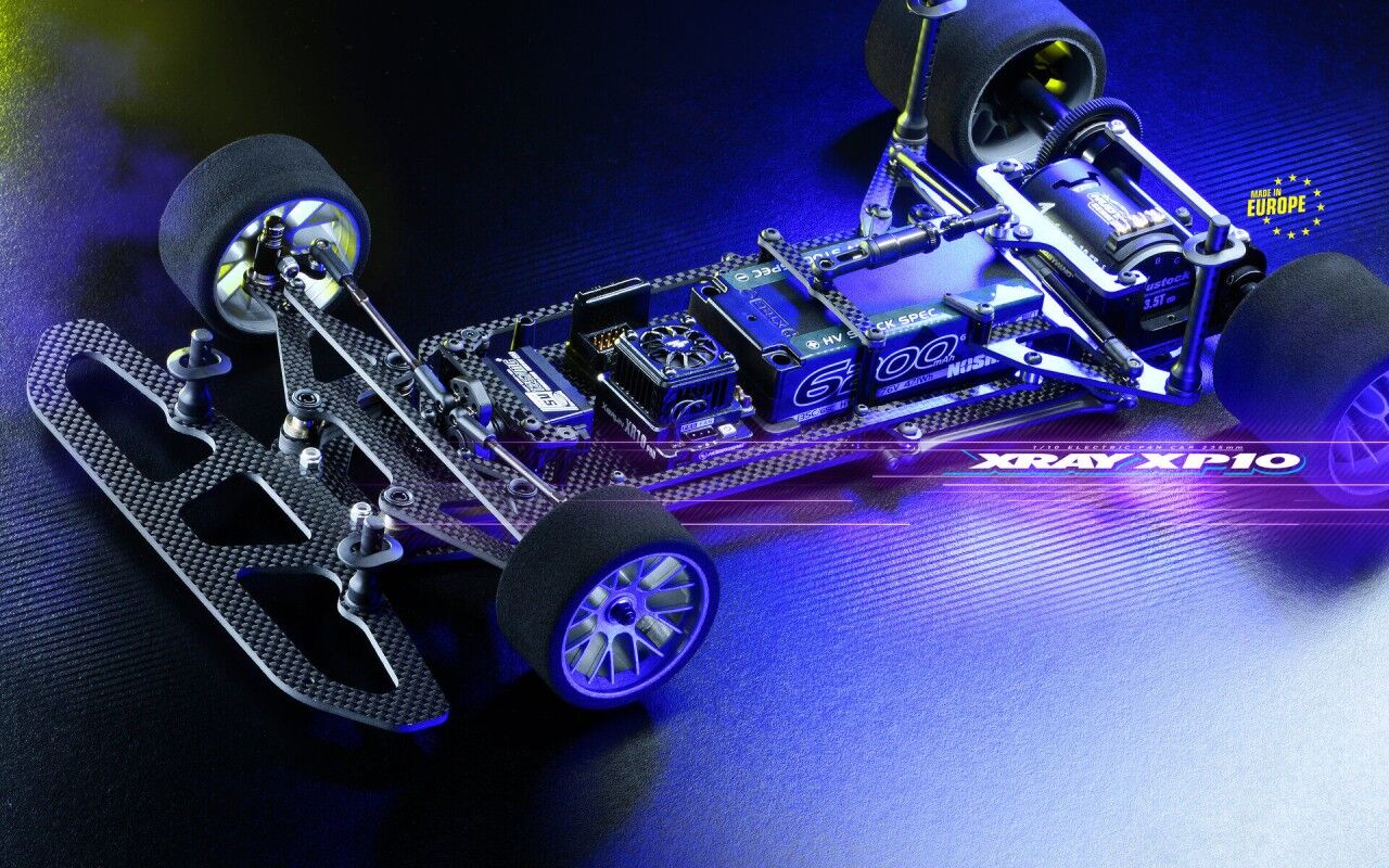 XRAY P10 / XP10 1/10 Pan Car – One-Piece Carbon Chassis, Low-CG Rear ...