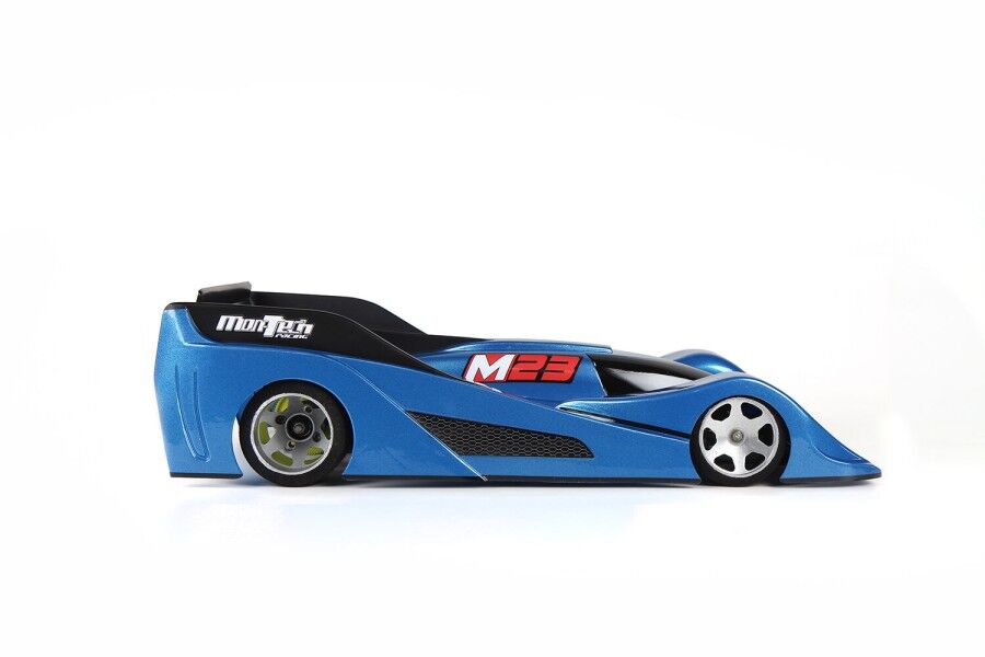 Mon-Tech M23 Pan Car Body Shell (clear) 235mm | MB-023-005.1